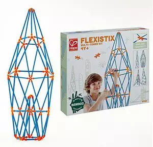 Pratinjau gambar cilik kanggo 'Hape Flexistix STEM Building Multi-Tower Kit