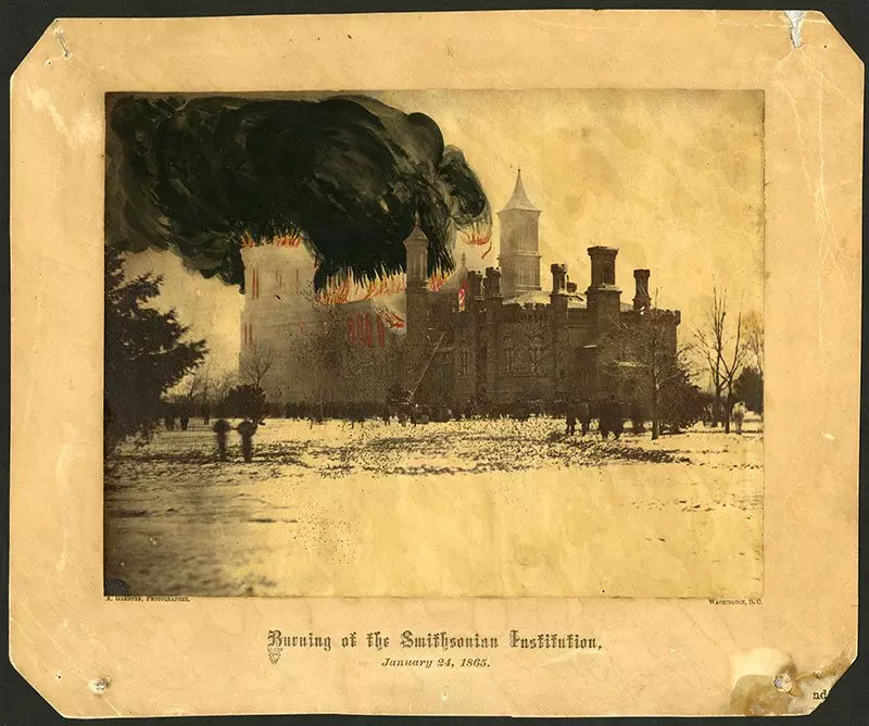 1865 حريق القلعة