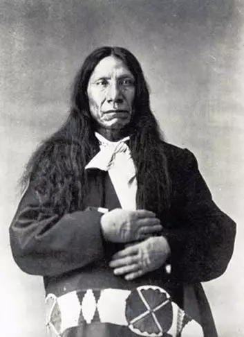 Lielais Lakotas priekšnieks Red Cloud