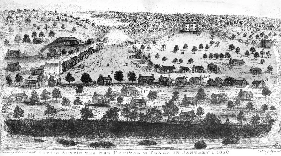 Остин, 1840