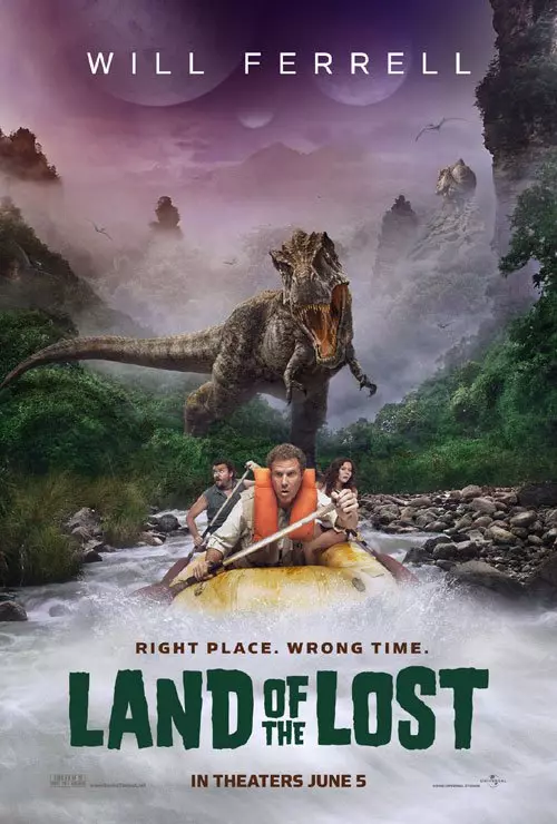 Land of the Lost Returns: Will Ferrell, Dinosaurs and Sleetaks!