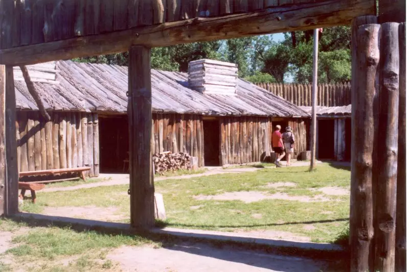 Rekonstrukce Fort Mandan, expedice Lewis & Clark