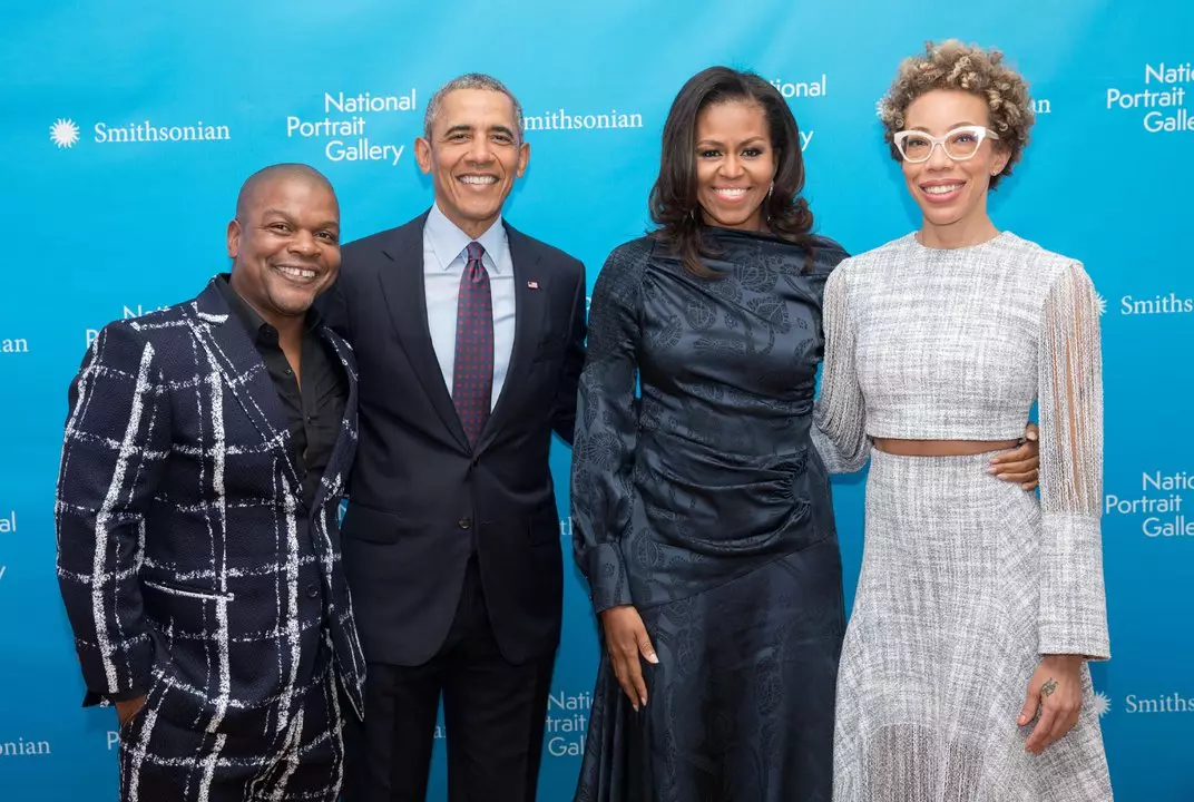 Potret Resmi Keluarga Obama Mendobrak Terobosan Baru Dengan Keberanian Mereka 44261_7