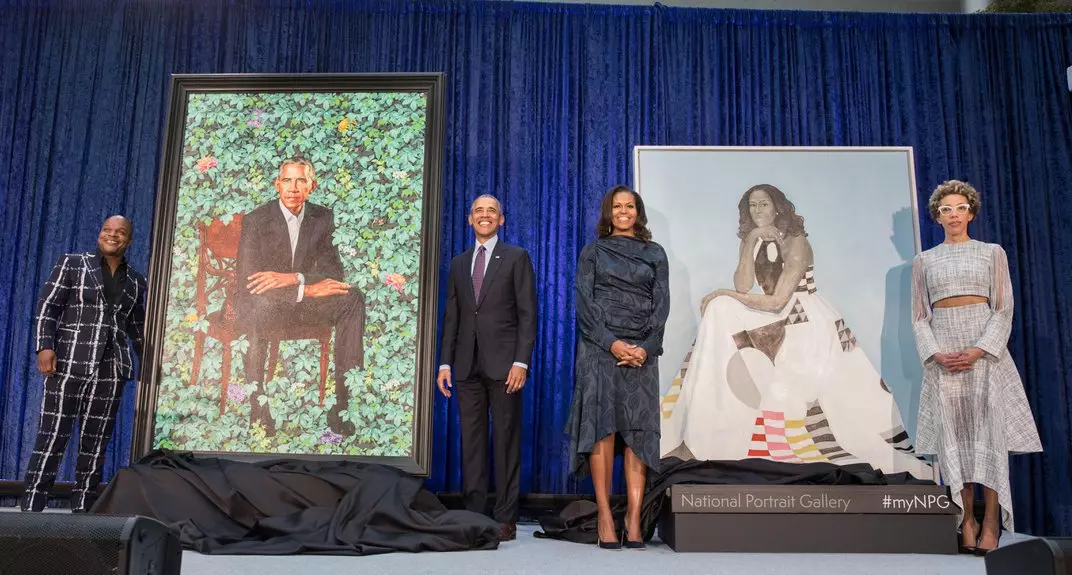 Potret Resmi Keluarga Obama Mendobrak Terobosan Baru Dengan Keberanian Mereka 44261_8