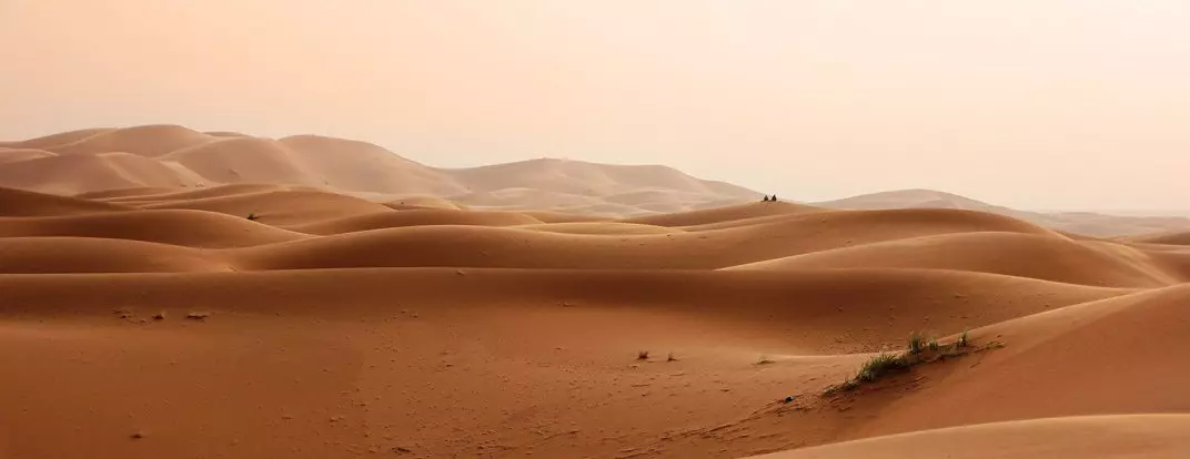 Peisaj deșert deschis