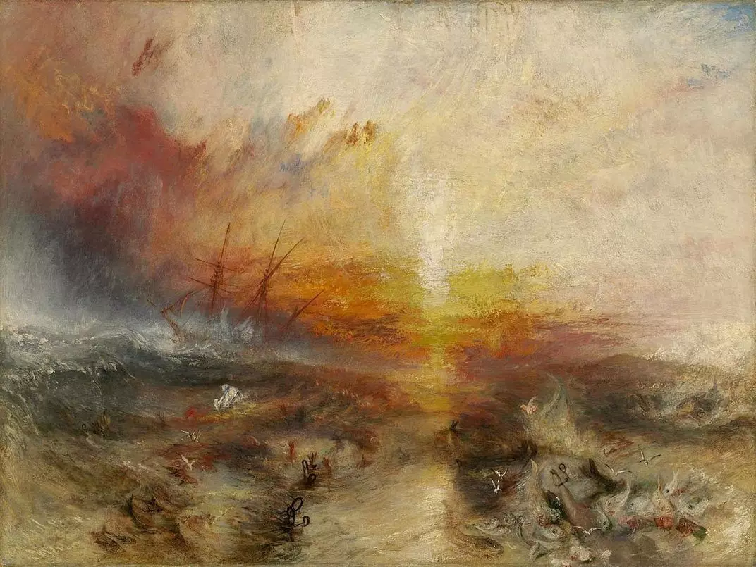 J.M.W. កប៉ាល់ទាសកររបស់ Turner