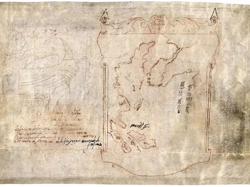 Czy Marco Polo odkrył Amerykę? Mapa