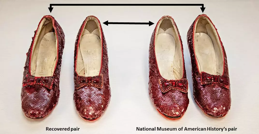 Hvordan Smithsonian hjalp til med å finne ut den sanne identiteten til et par Dorothys Ruby-tøfler 45369_4