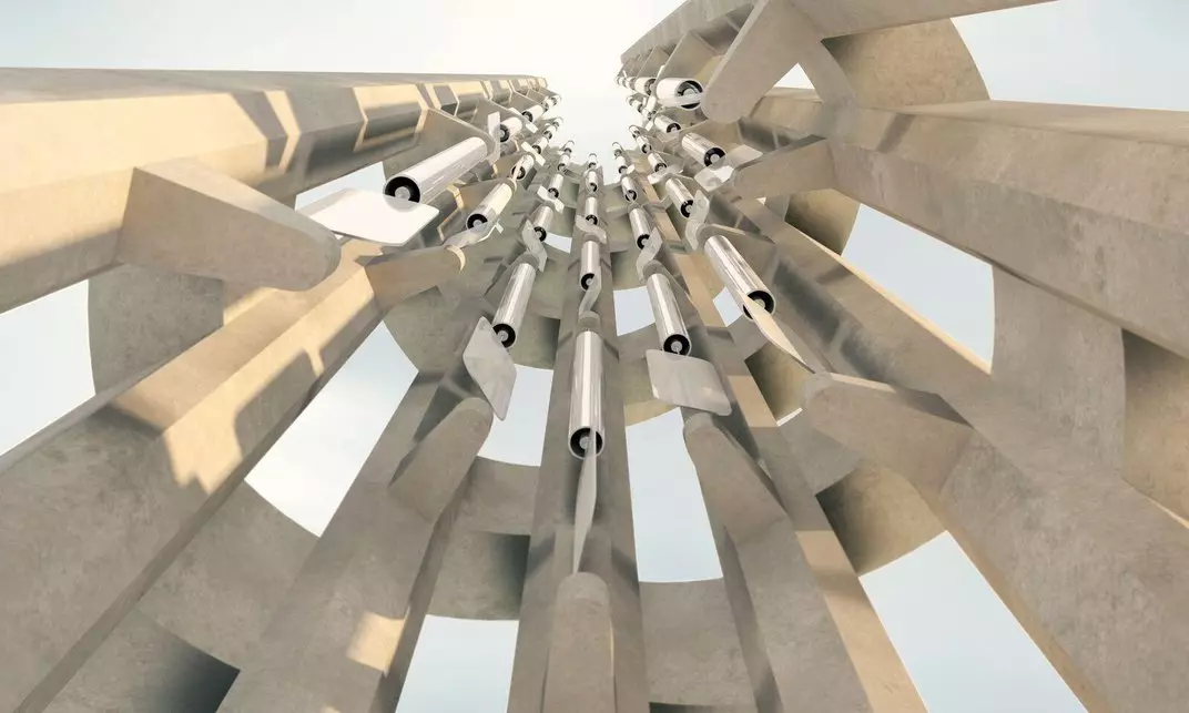 Membangun Menara Lonceng Massive di Flight 93 Memorial
