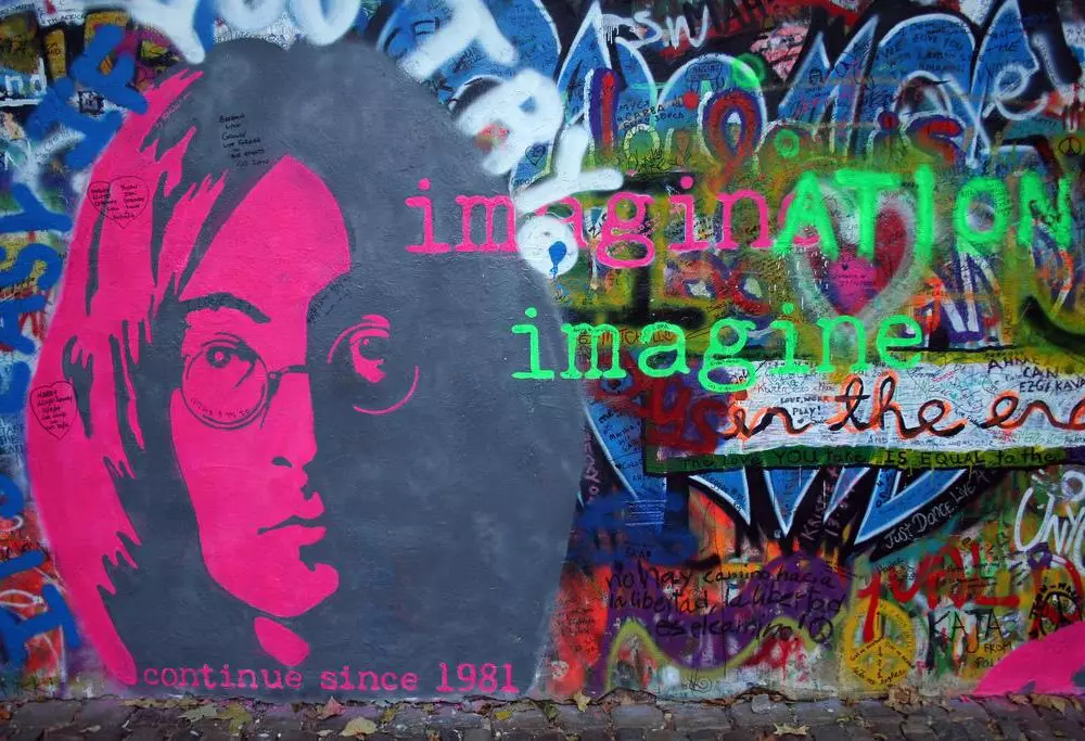 Lennon Wall Praha