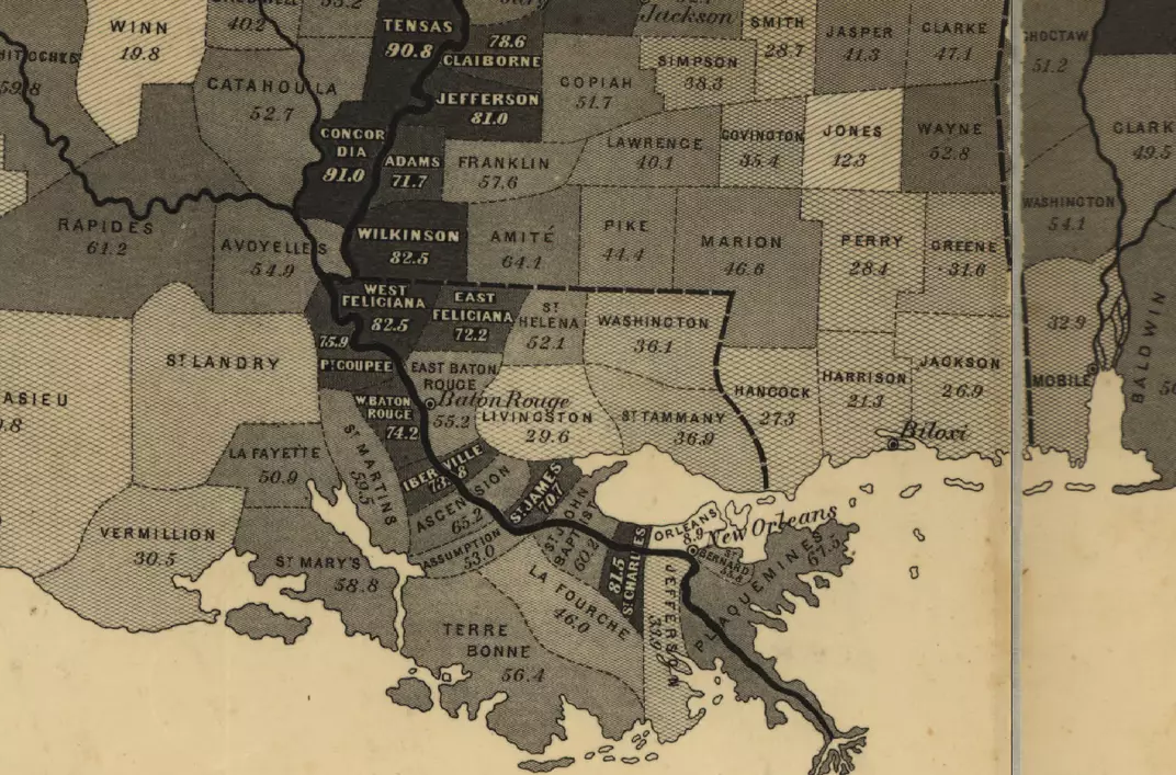 這些地圖揭示了奴隸制如何在美國蔓延