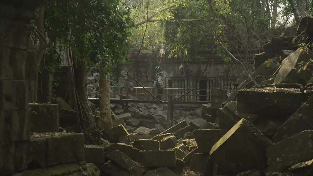 Fir déi éischte Kéier iwwerhaapt, Entdeckt Angkor Wat mat Google Street View