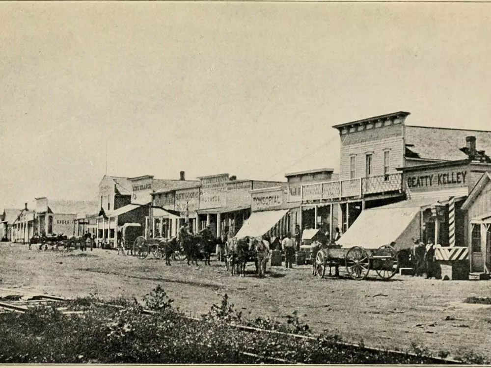 1878 இல் டாட்ஜ் நகரம்