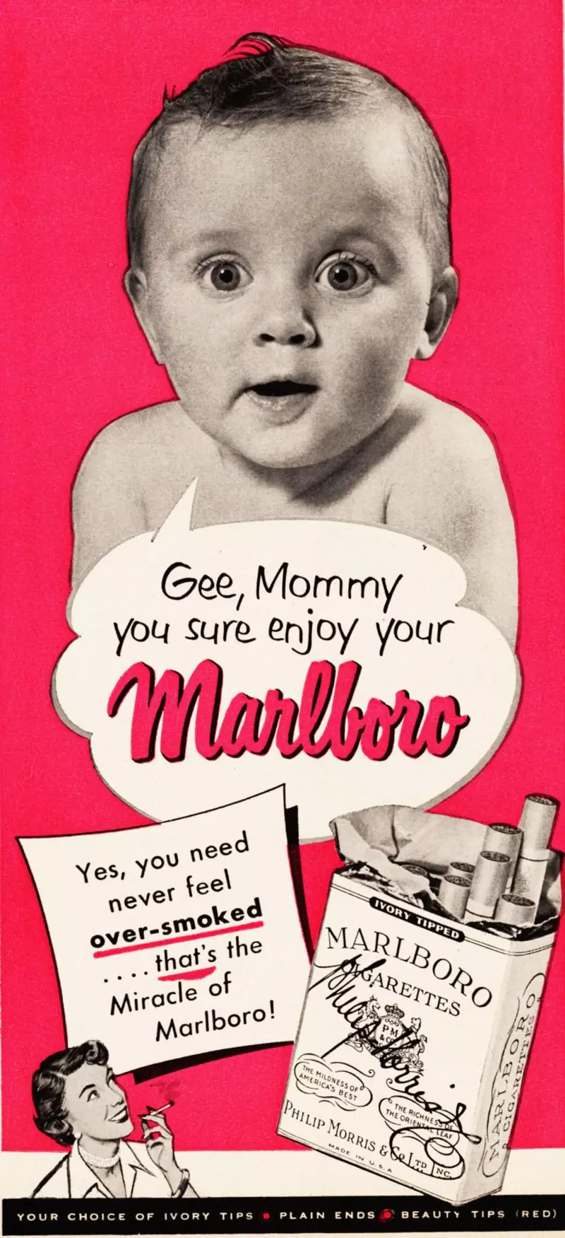 Els anuncis de cigarrets electrònics avui fan referència als trucs prohibits de Big Tobacco 47859_5