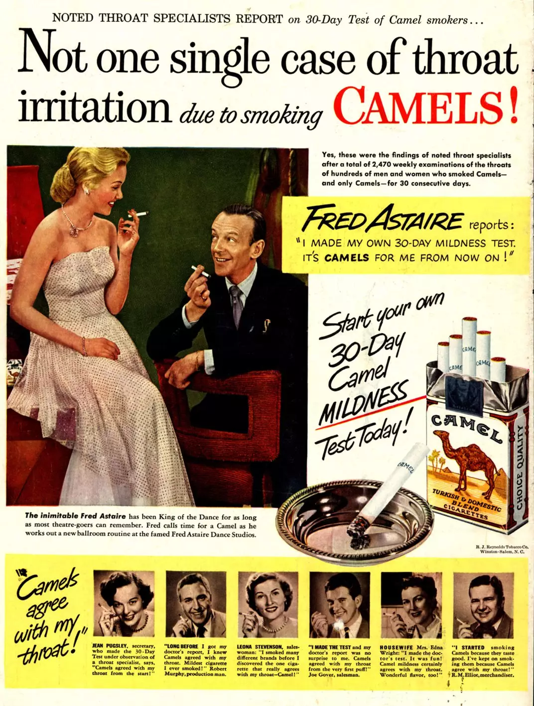Els anuncis de cigarrets electrònics avui fan referència als trucs prohibits de Big Tobacco 47859_6
