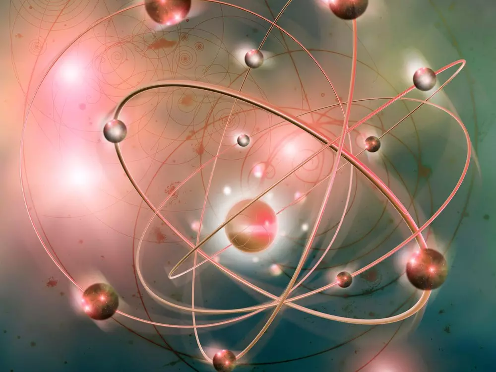 Ilustracija atoma