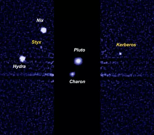 Geň orbital häsiýetler Plutonyň aýlarynyň gelip çykyşyna yşarat edýär