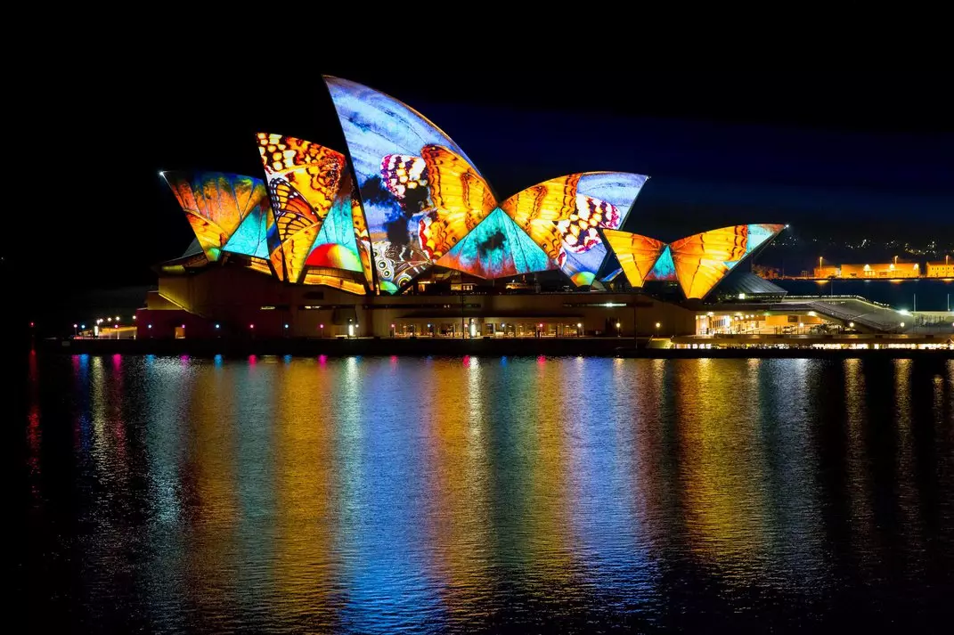Sydney ká Spectacular Technicolor Art Festival ni Mẹsan Mesmerizing GIF 48832_12