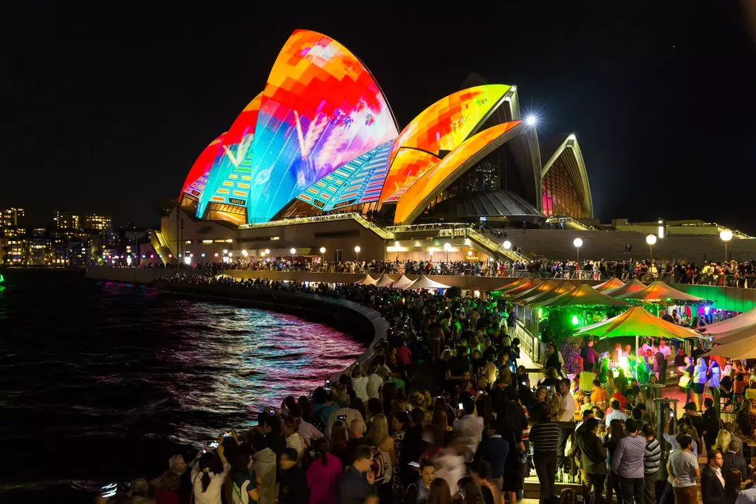 Sydneys spektakulära Technicolor Art Festival i nio fascinerande GIF-bilder 48832_18