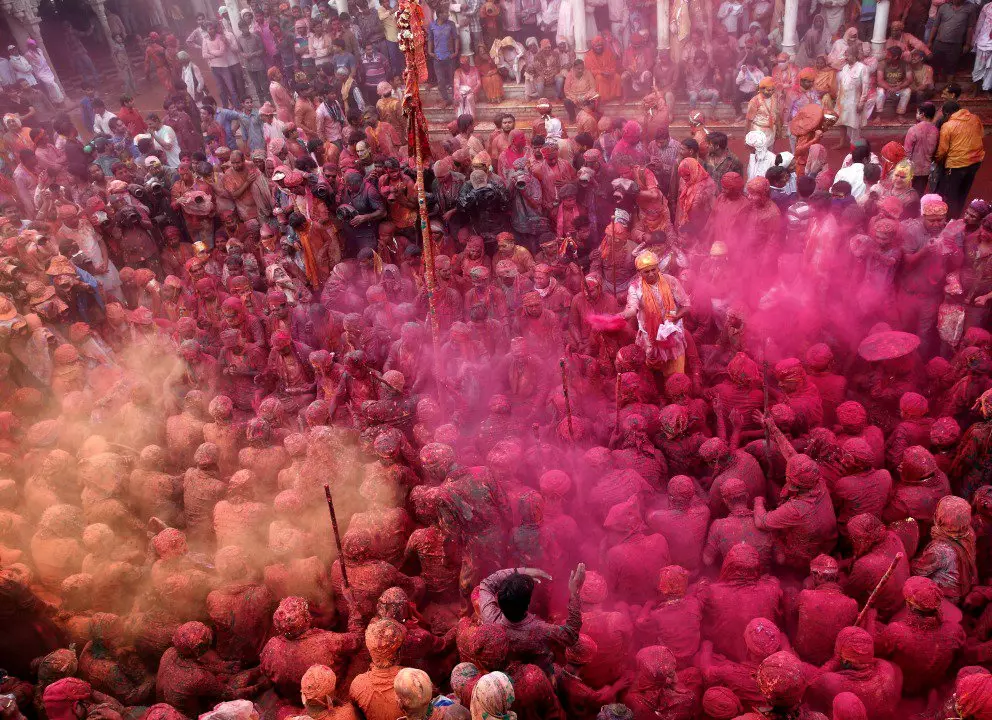 Holi 2015: Fantastiske billeder af Holi, farvernes festival 48910_3