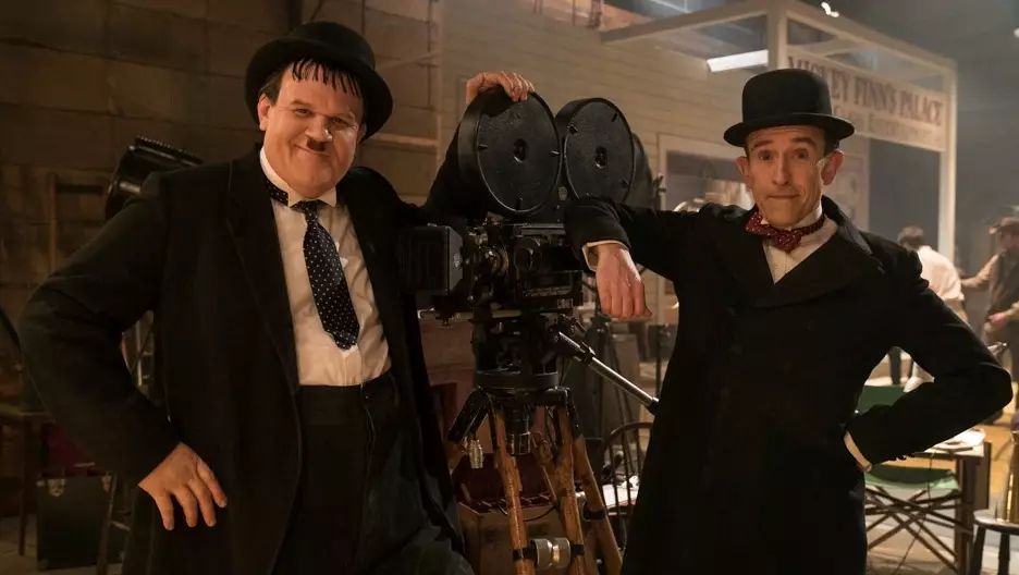 Lütfən, "Stan və Ollie" adlı yeni filmə Laurel və Hardy Handshake uzatın