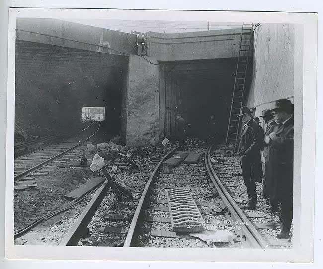 1918年のマルボーンストリート鉄道