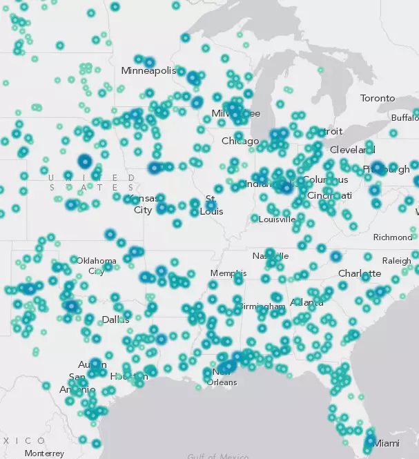 I-explore ang Bawat Buhawi sa buong United States Mula noong 1980 Sa pamamagitan ng Interactive na Mapa na ito