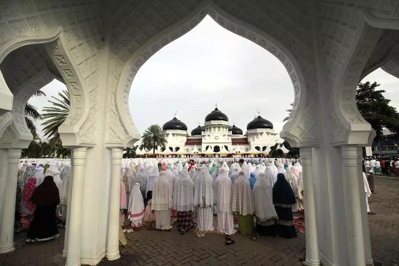Foto Umat Islam Menyambut Hari Raya Aidilfitri Di Seluruh Dunia 49134_8