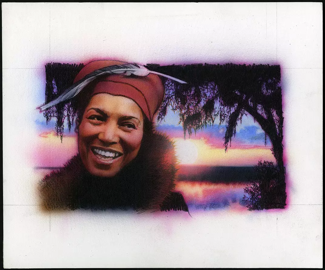 Αυτά τα όμορφα πορτρέτα Αφροαμερικανών, που είχαν προβληθεί προηγουμένως σε ένα μικροσκοπικό γραμματόσημο 49138_3