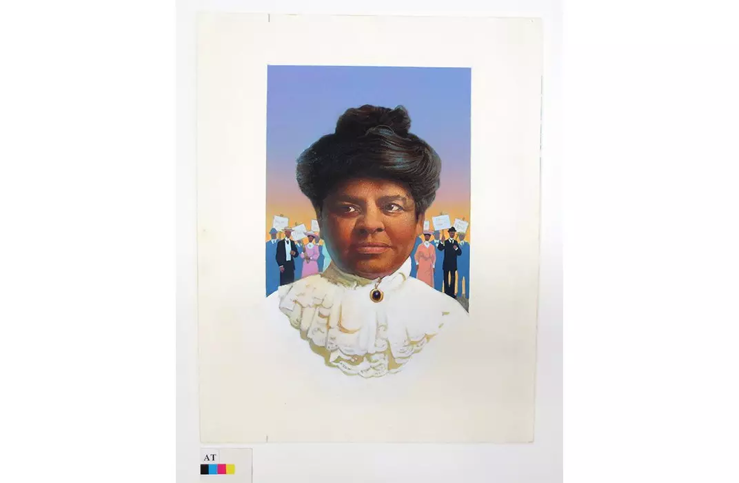 Αυτά τα όμορφα πορτρέτα Αφροαμερικανών, που είχαν προβληθεί προηγουμένως σε ένα μικροσκοπικό γραμματόσημο 49138_6