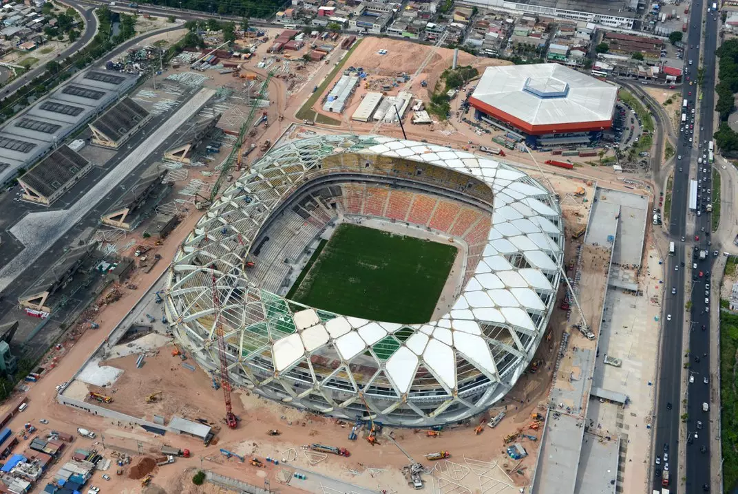 Amazonas erdian dagoen Brasilgo Munduko Kopako estadioak irabaziko al du? 49228_3