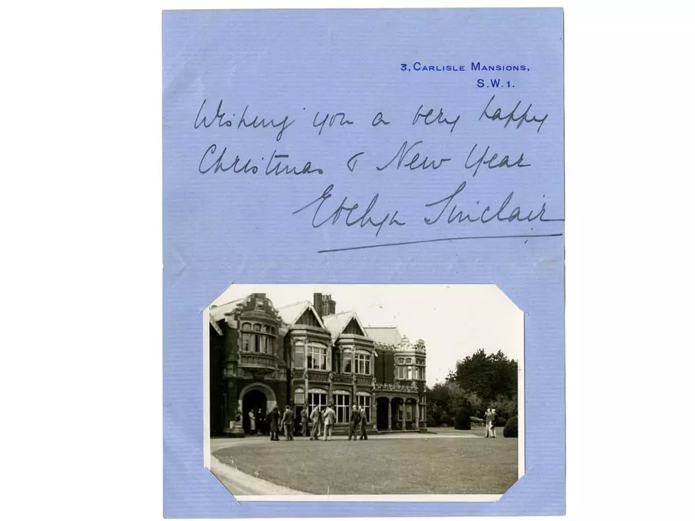 Ang Christmas Card nga Gi-address sa Bletchley Codebreakers Nadiskobrehan