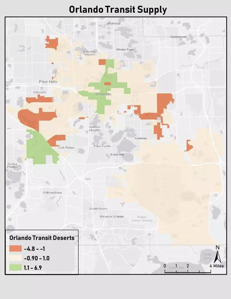 Deșerturi de tranzit în Orlando, Florida