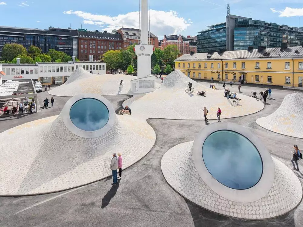 New Subterranean Art Museum ya Helsinki Yatsegula Zitseko Zake