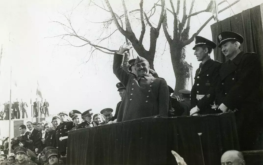 Francisco Franco em Barcelona
