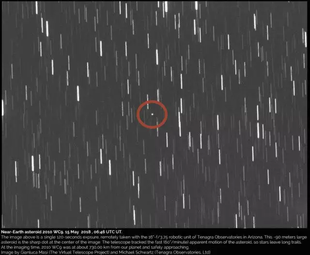 Asteroid kihutab täna öösel lähedalt mööda Maad