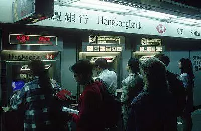 Caixa eletrônico de Hong Kong
