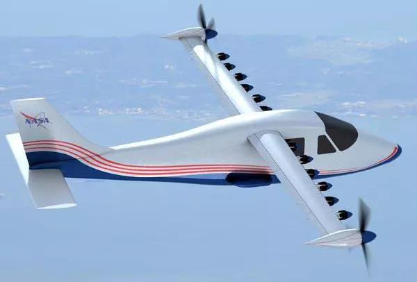 nasa electric plane