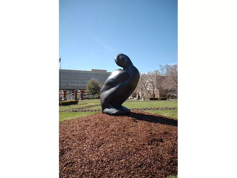 Bronzen sculpturen van vijf uitgestorven vogels landen in Smithsonian Gardens 50099_6