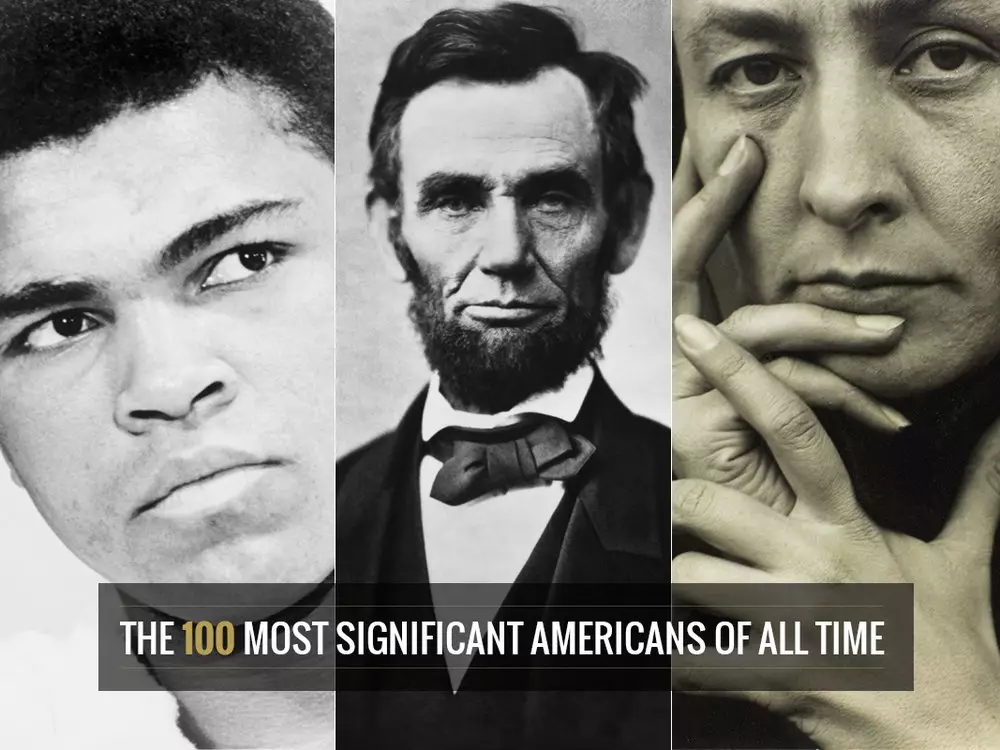 Зустрічайте 100 найвизначніших американців усіх часів