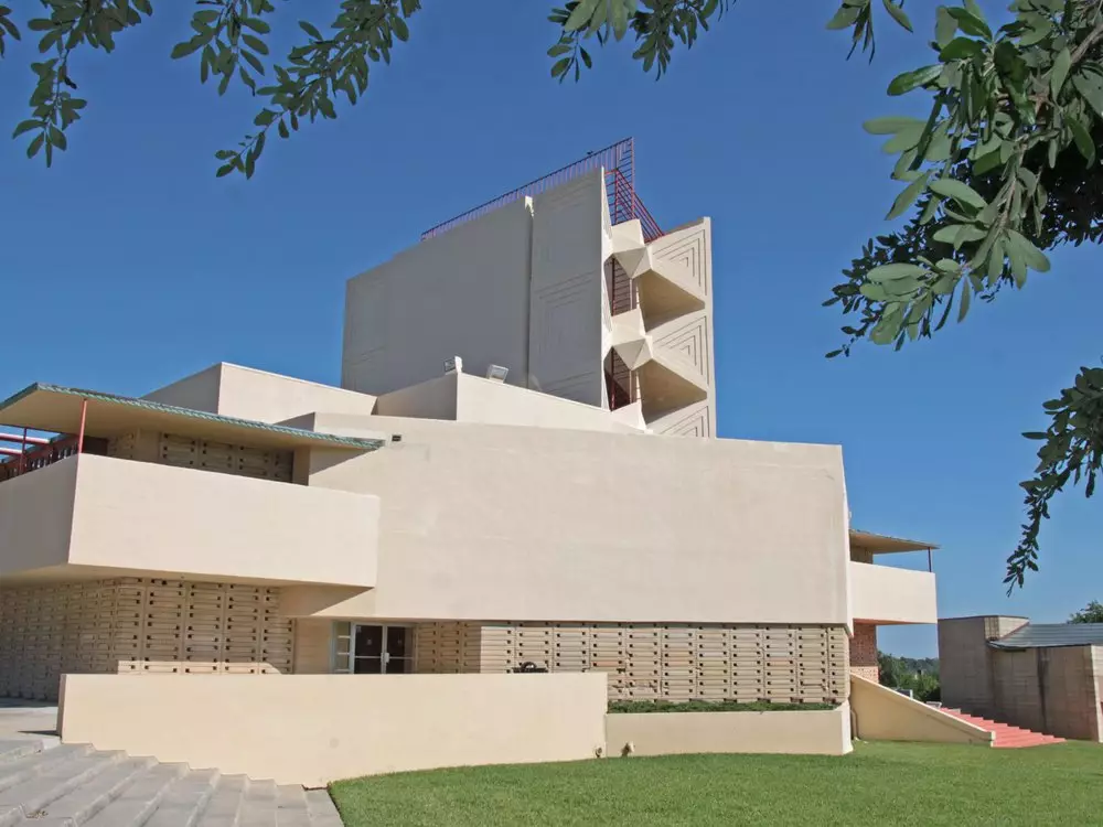 Gjenoppbygging av en Frank Lloyd Wright-klassiker med 3D-trykte blokker