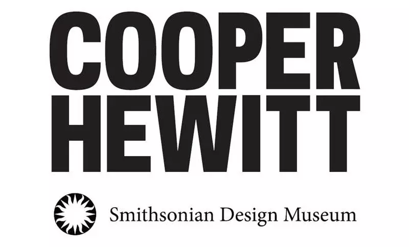 Logo anyar pikeun Cooper Hewitt, dina typeface eponymous na.