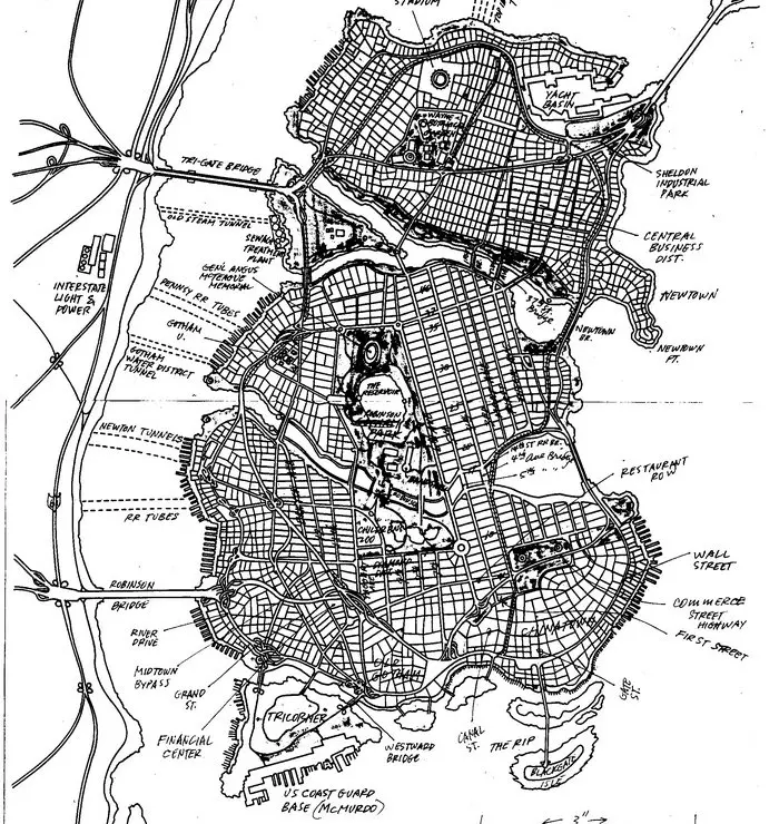 Mappa di Gotham