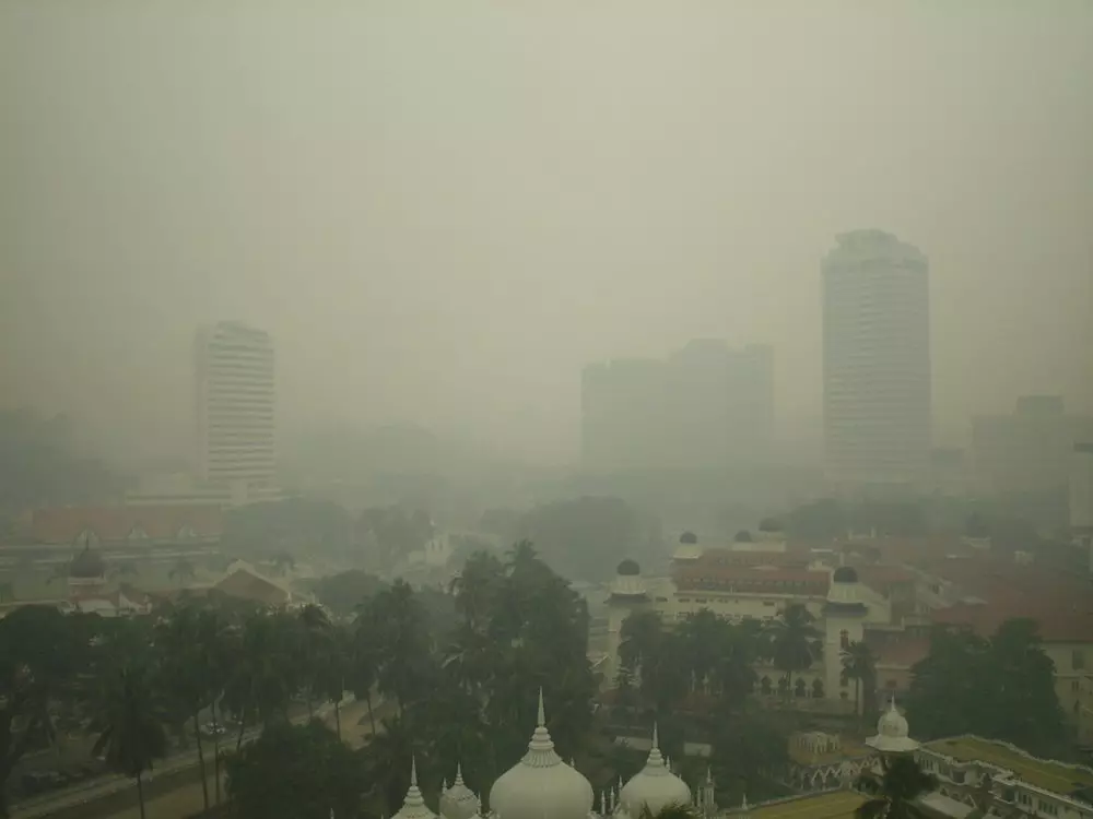 Haze in Kuala Lumpur