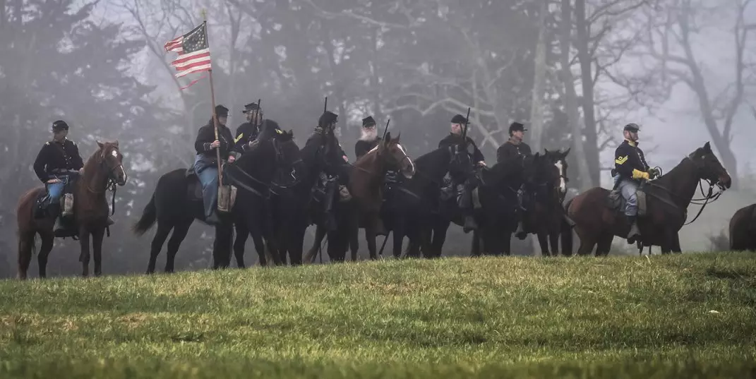 Ki sa final la, gwo 150yèm anivèsè Reenactment Gè Sivil la te sanble 50630_10