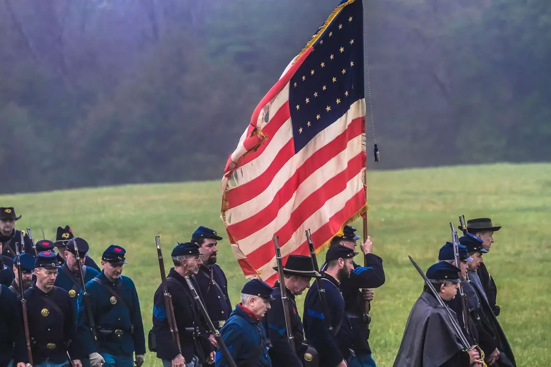 Che aspetto aveva l'ultima, importante rievocazione storica della guerra civile per il 150° anniversario 50630_3