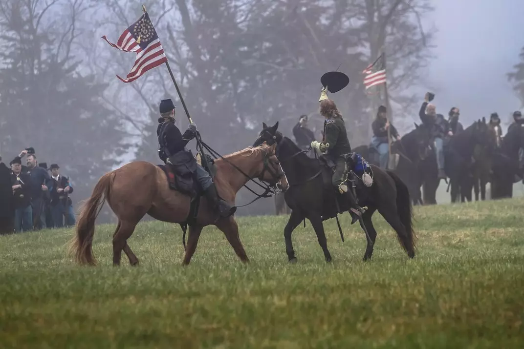 Ki sa final la, gwo 150yèm anivèsè Reenactment Gè Sivil la te sanble 50630_7