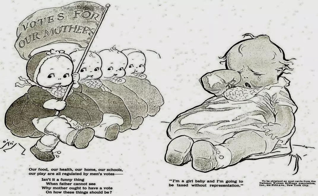 Ilustruesja pjellore pas Kewpies përdori karikaturat e saj për të drejtat e grave 50643_6