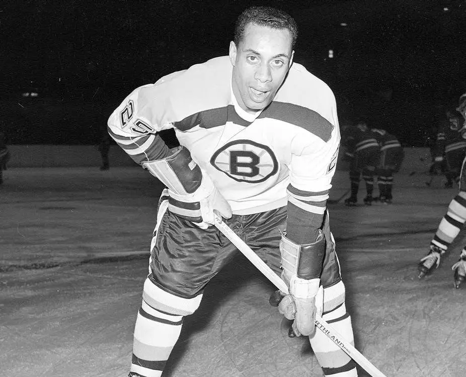 Boston Bruins devan Willie O'Ree