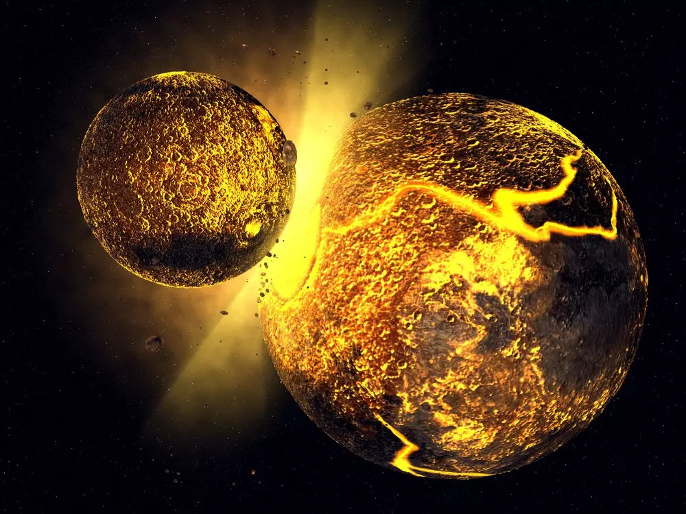 What Would the Planet That Smashed Into Earth and Created the Moon Have Been Like?